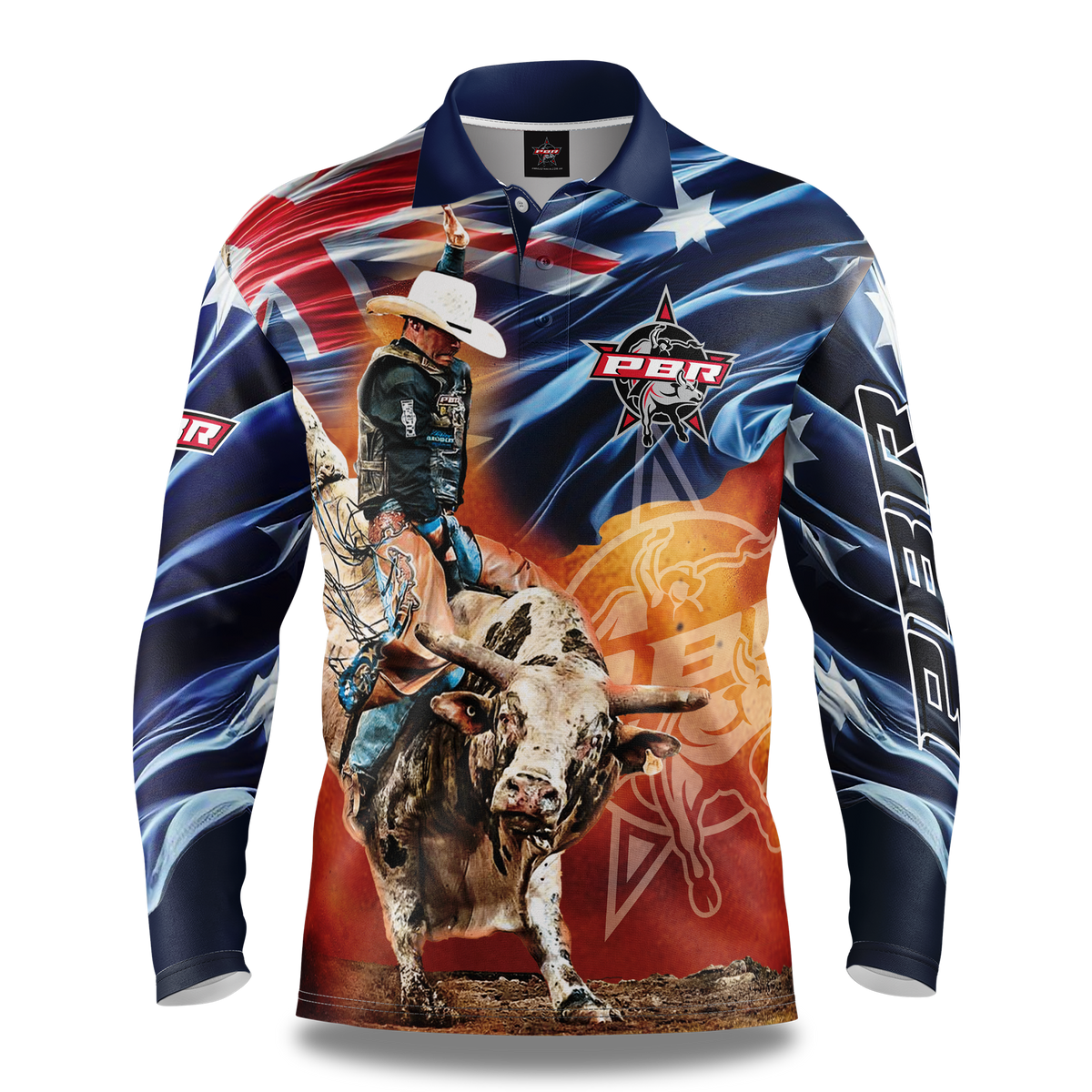 PBR 'Buck Yeah' Youth Fishing Shirt - Youth – PBR Australia Shop